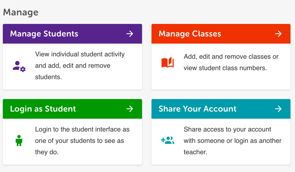 New Teacher Dashboard | LiteracyPlanet