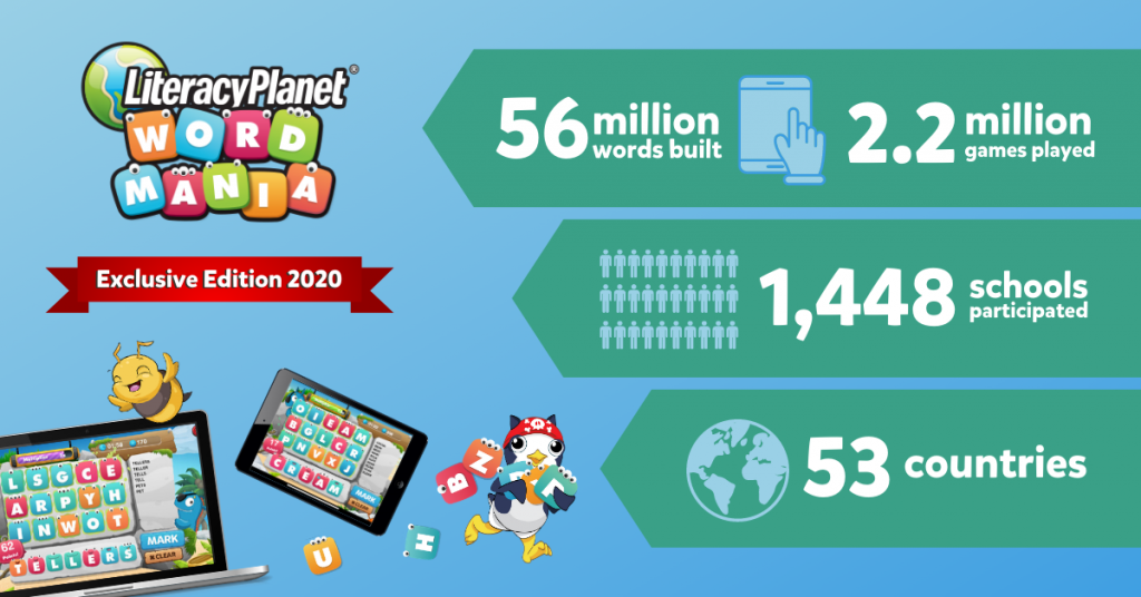 Word Mania — Exclusive Edition 2020 Champions Announced! | LiteracyPlanet