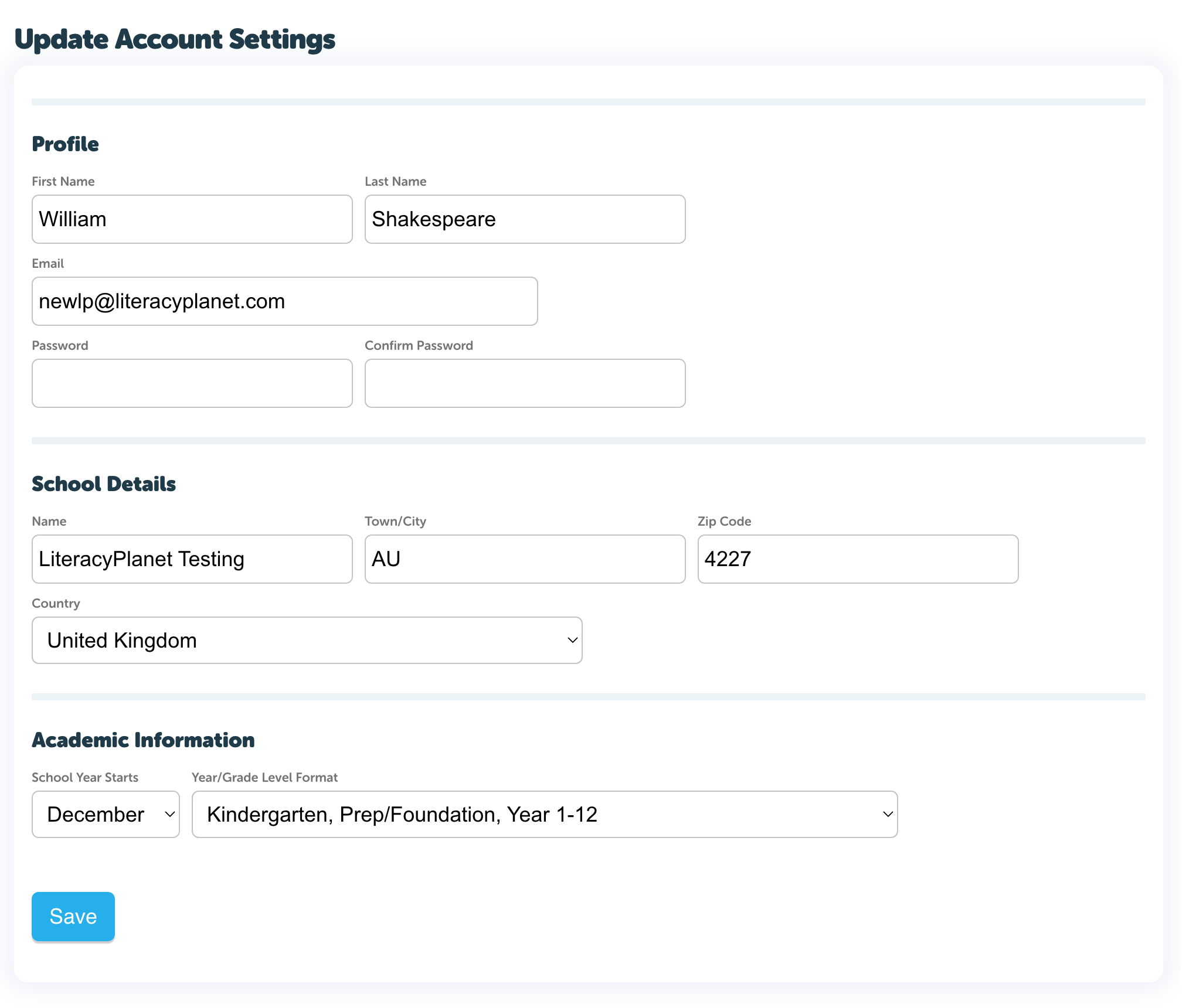 Latest Product Updates - August 2022 | LiteracyPlanet